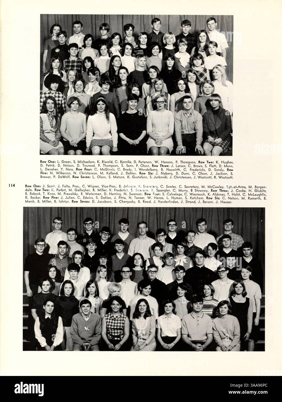1968 high school hi-res stock photography and images - Alamy