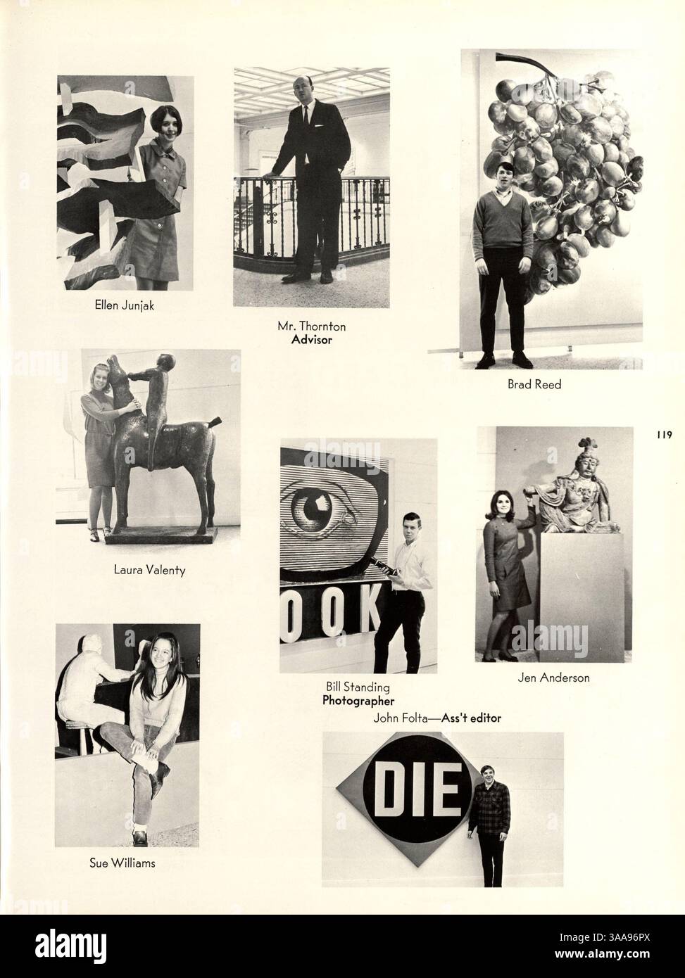 This 1968 yearbook from roosevelt high school provides a snapsho hi-res ...