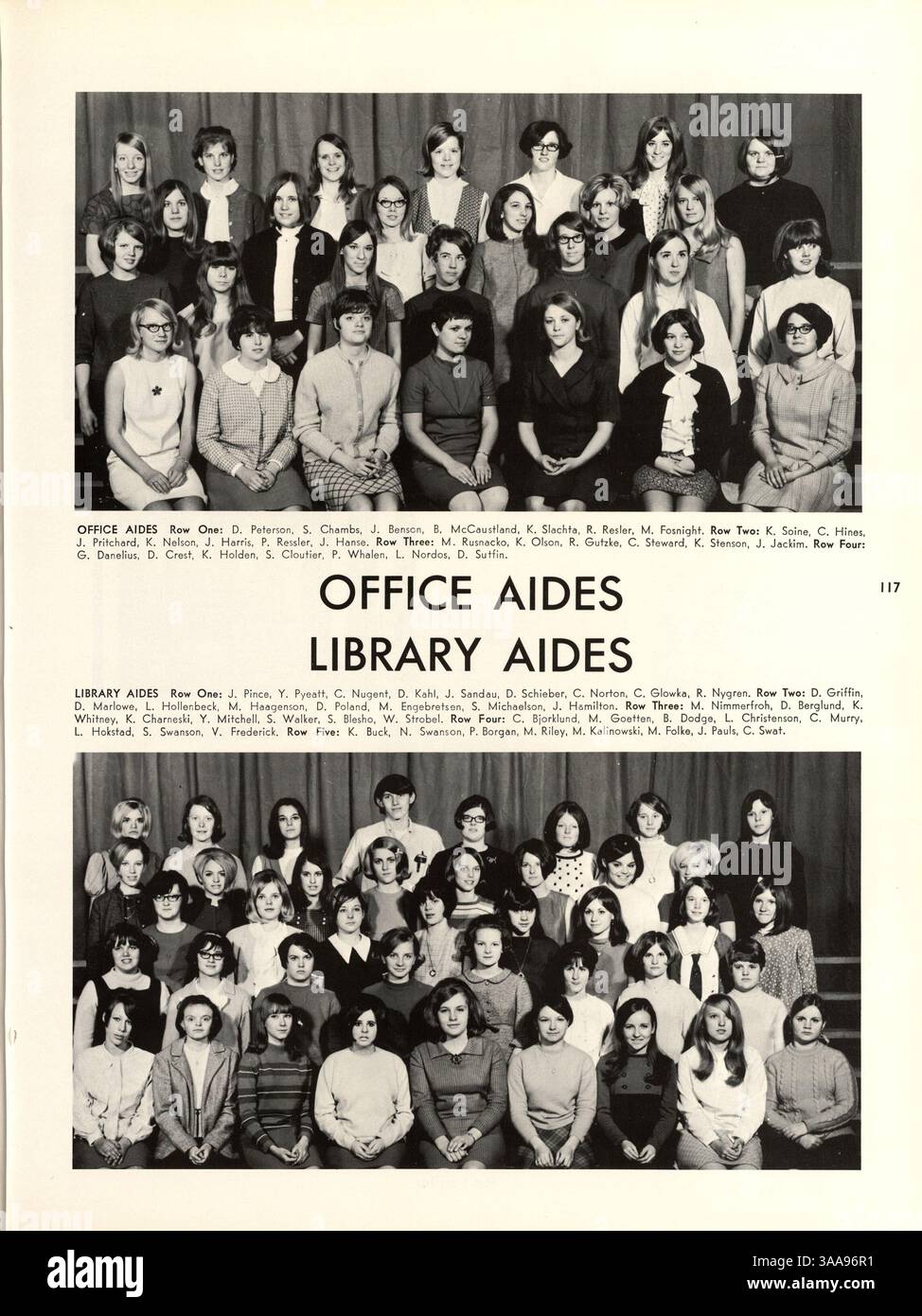 This yearbook from Roosevelt High School documents key events of the ...