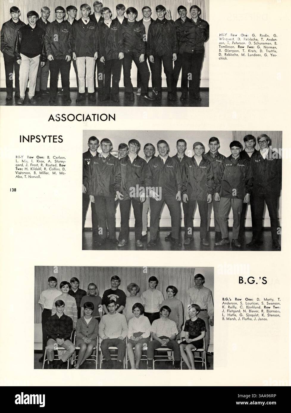 This 1968 yearbook from roosevelt high school documents key aspe hi-res ...