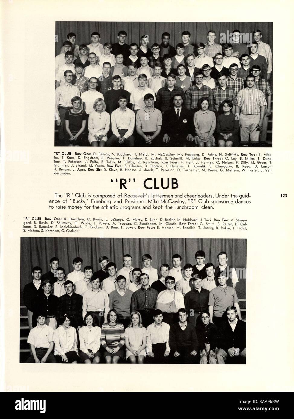This 1968 yearbook from roosevelt high school documents the students hi ...