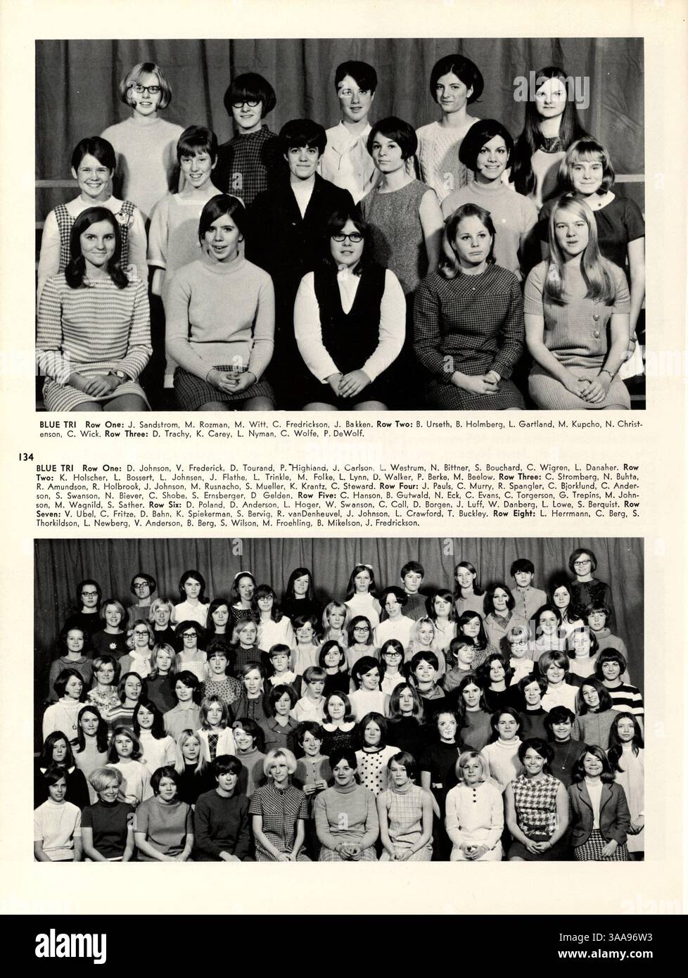 The Roosevelt High School 1968 yearbook documents student life, faculty ...