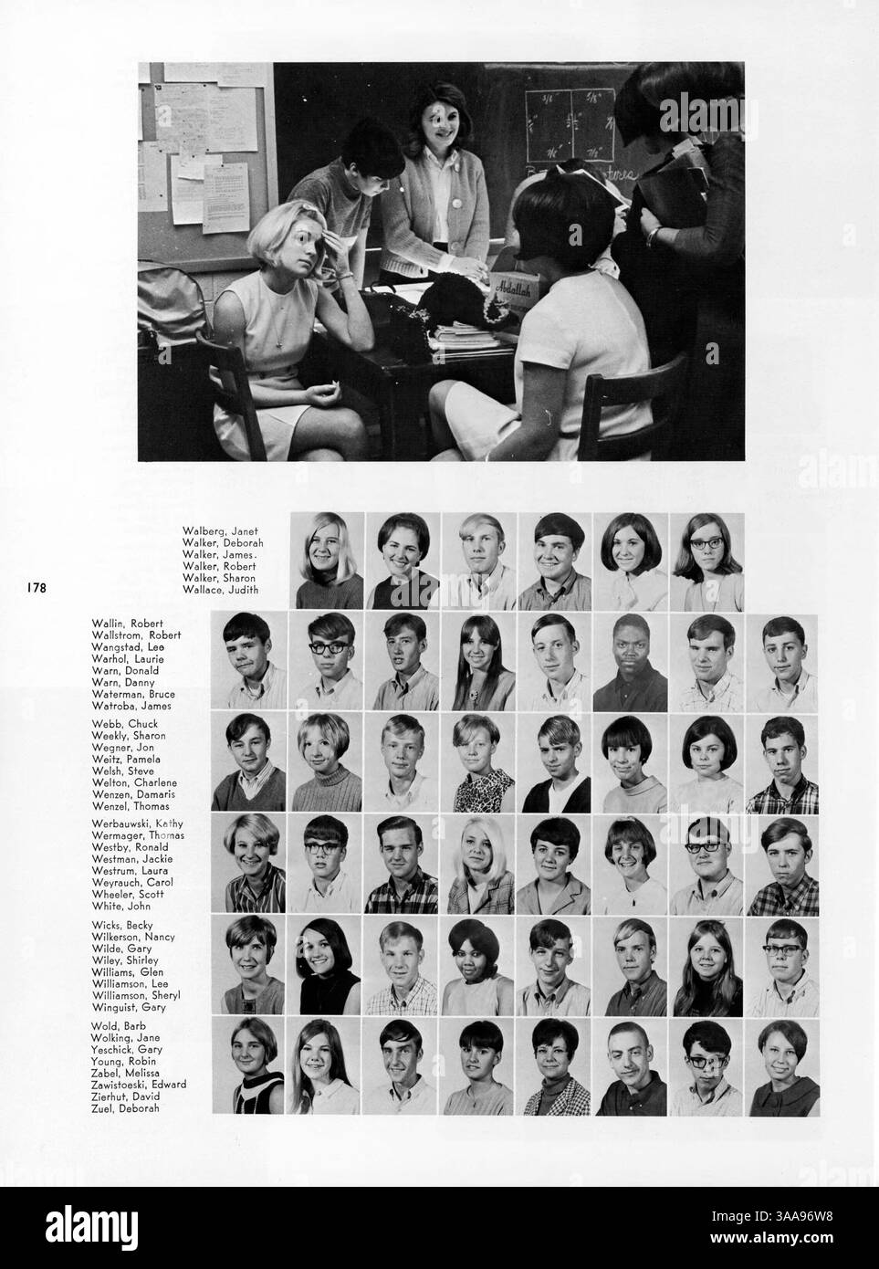 This 1968 yearbook from Roosevelt High School highlights the school’s ...