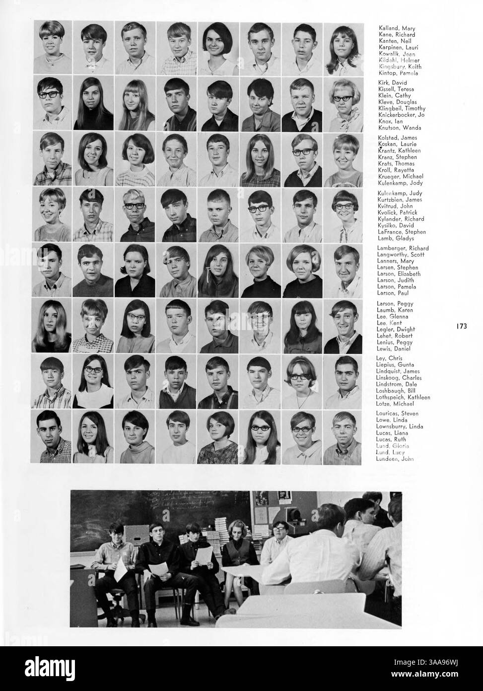 This 1968 Roosevelt High School yearbook captures student life ...