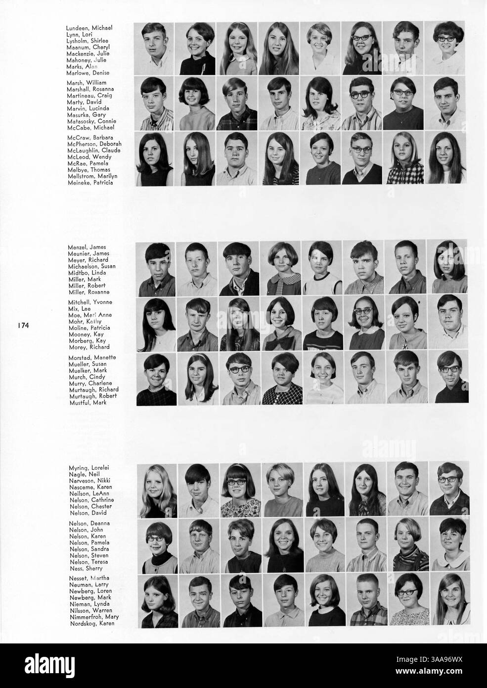 The 1968 Roosevelt High School yearbook features students, faculty ...