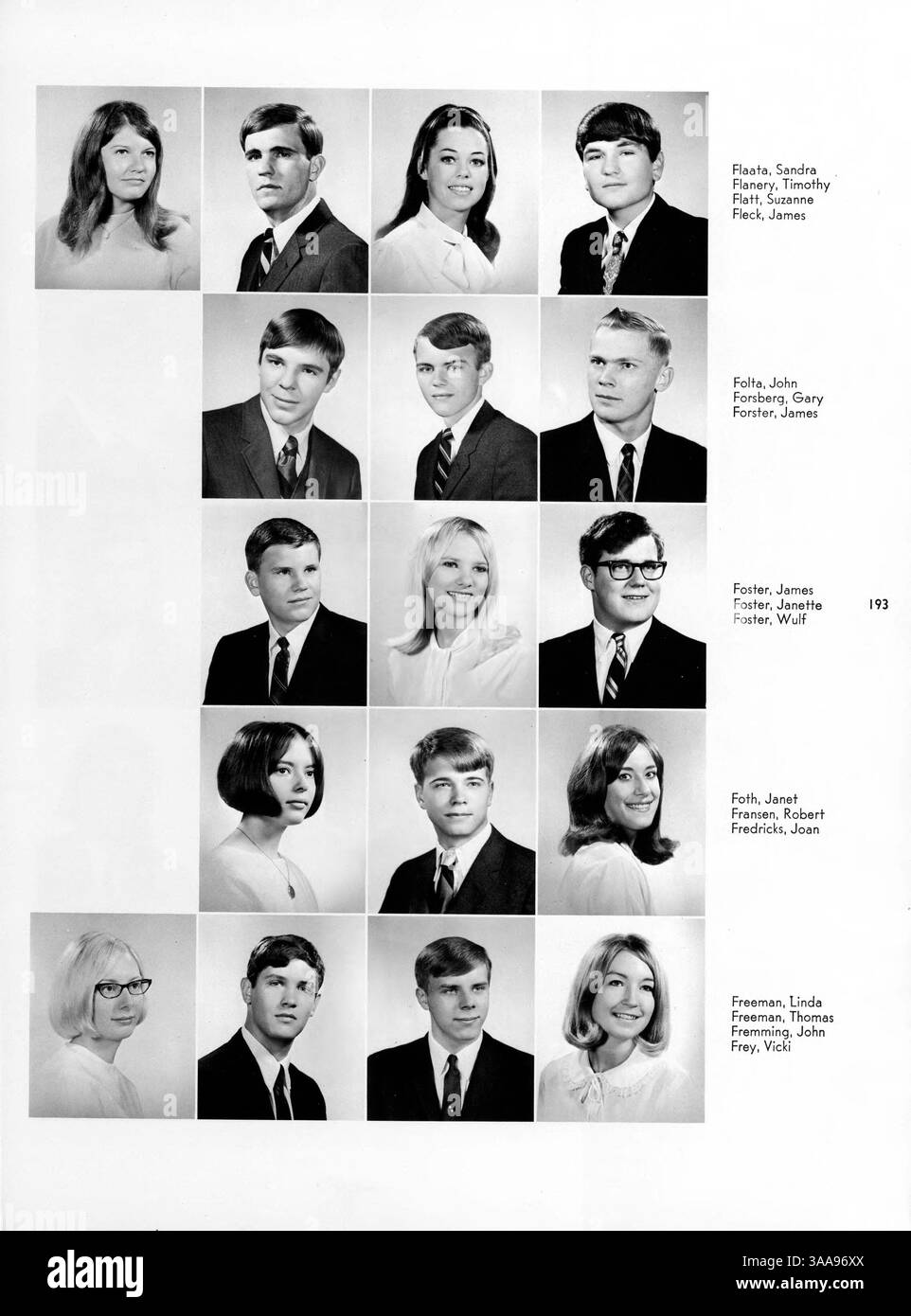 The 1968 Roosevelt High School yearbook captures student life, faculty ...