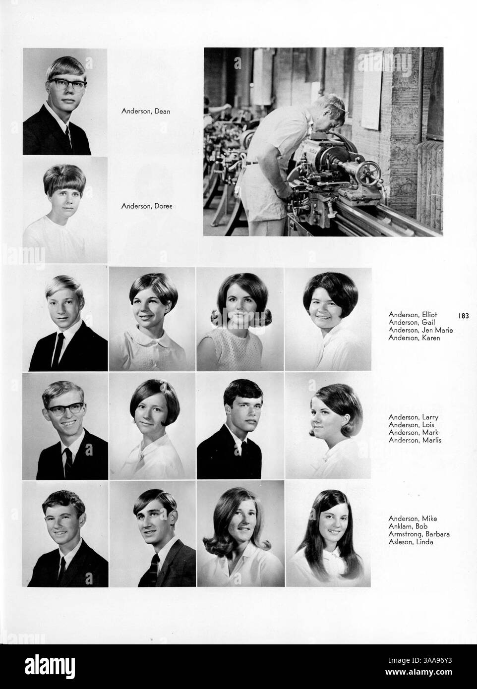 The 1968 Roosevelt High School yearbook captures student life, faculty ...