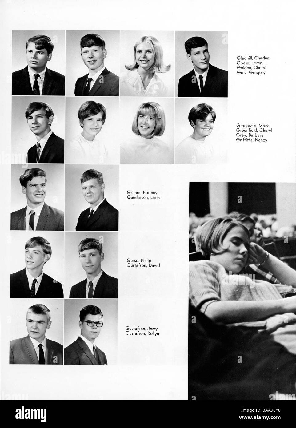 The 1968 roosevelt high school yearbook features student life hi-res ...