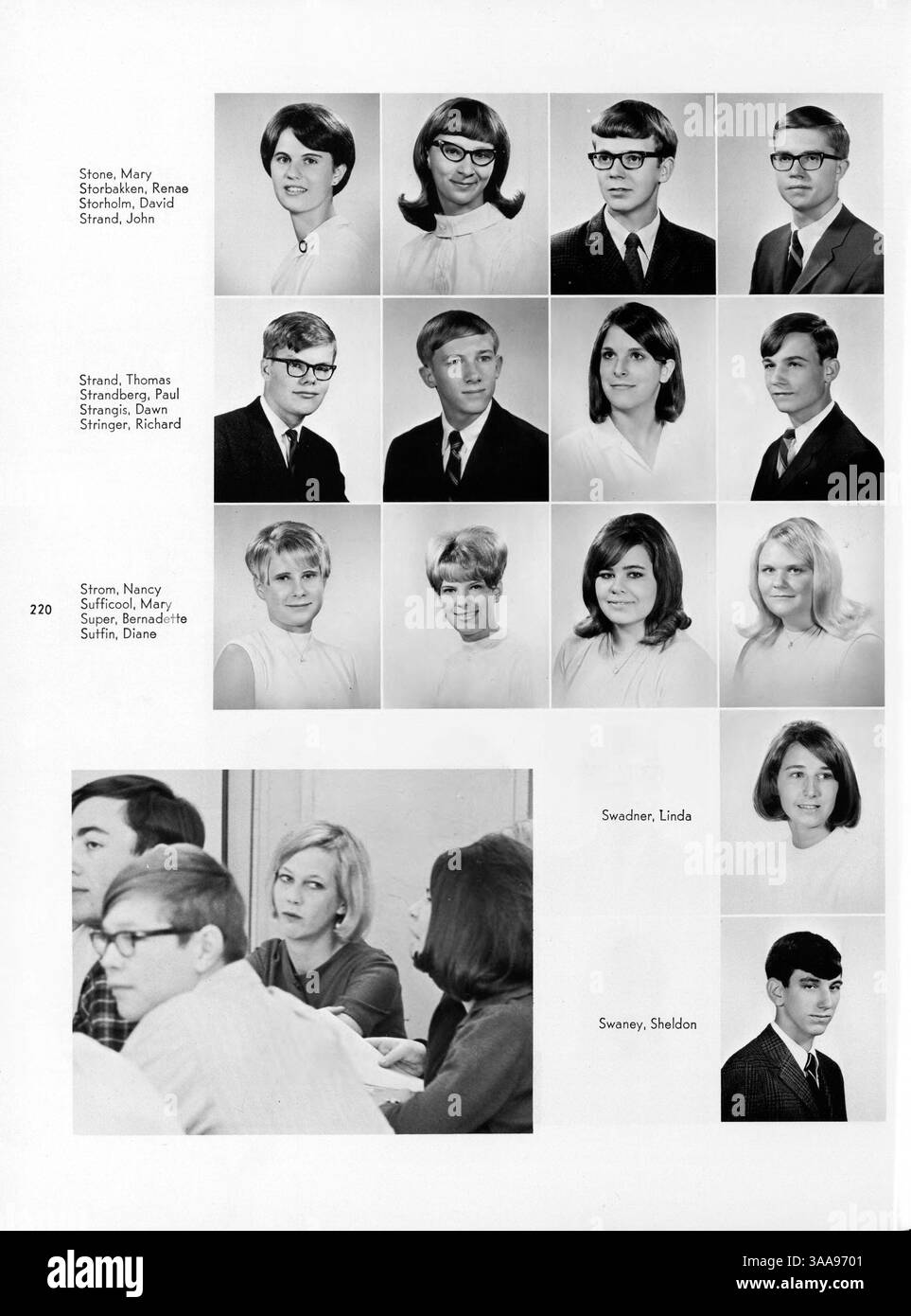 This 1968 yearbook from Roosevelt High School highlights student life ...