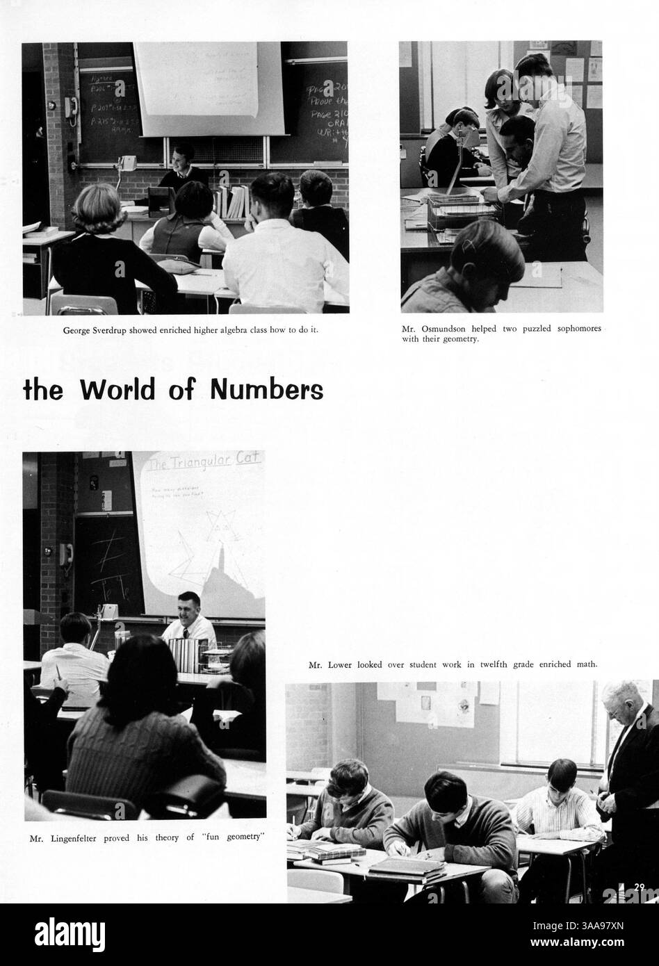 The 1966 Kennedy High yearbook captures school life, including students ...