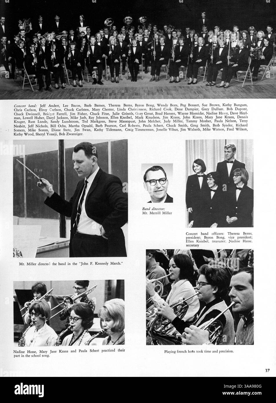 Kennedy High School's 1966 yearbook highlights the students, teachers ...