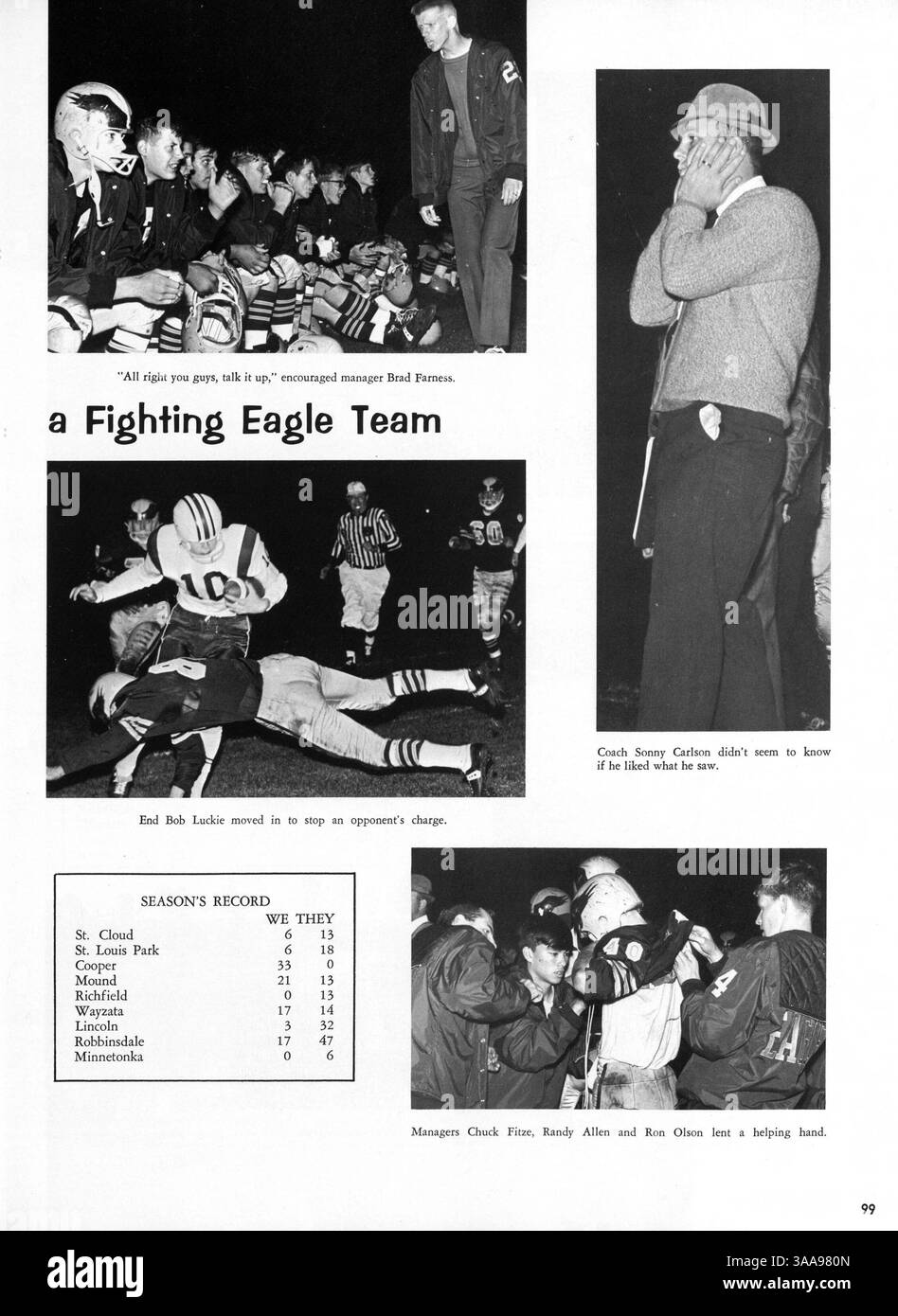 This high school yearbook from 1966 offers profiles of students and ...
