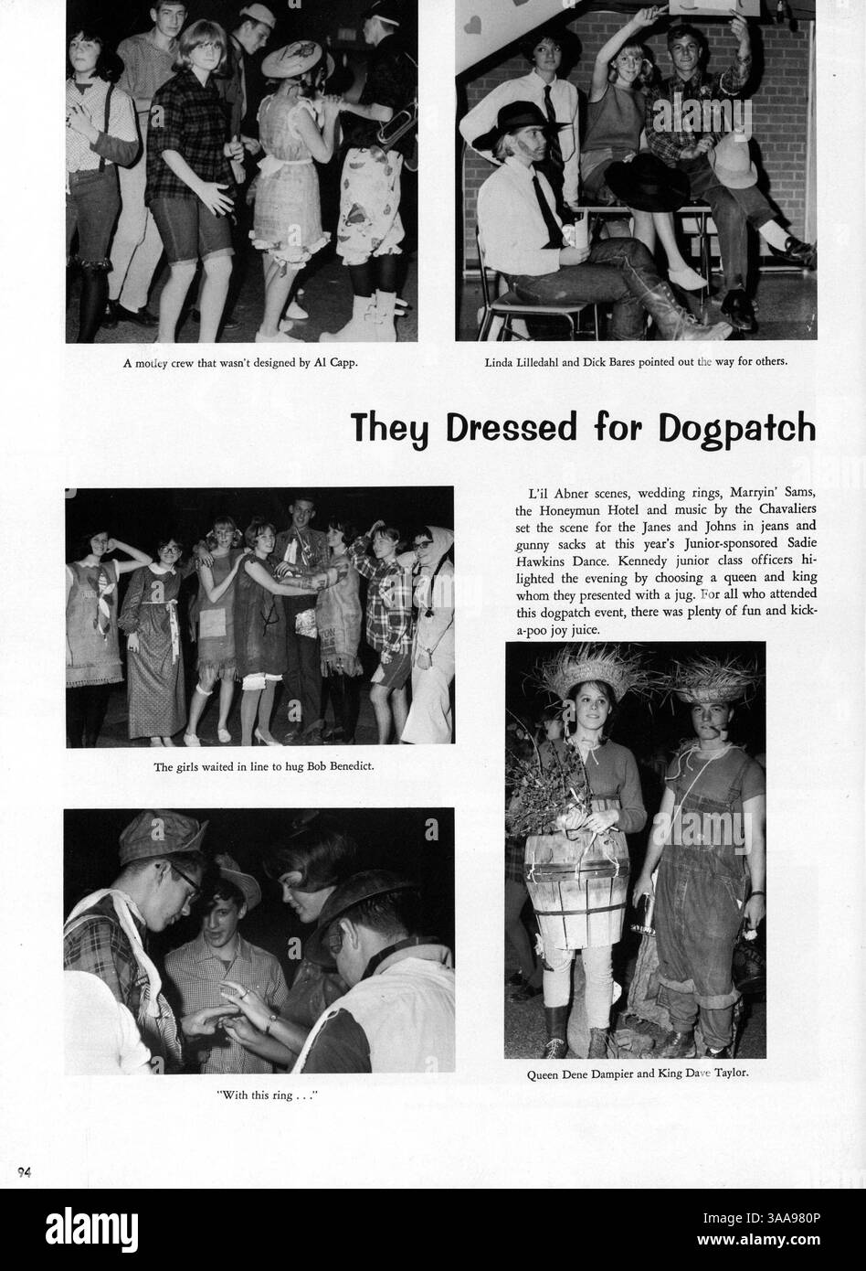 This 1966 yearbook from Kennedy High School documents the 1965-1966 ...
