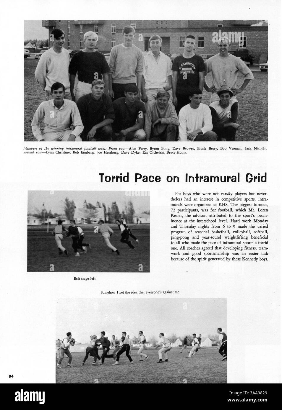 The 1966 Kennedy High yearbook offers a complete record of the 1965 ...