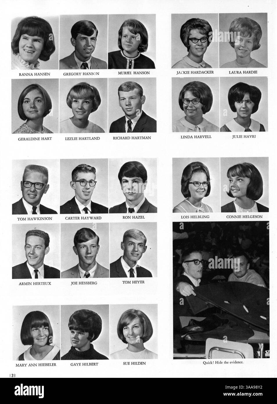 This 1966 yearbook from Kennedy High School showcases student and ...