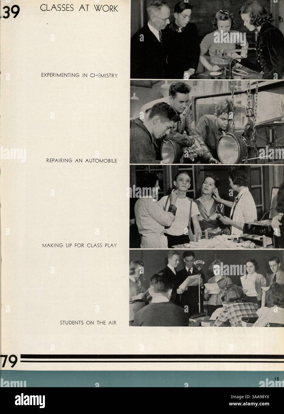 This high school yearbook documents the students, teachers, clubs ...