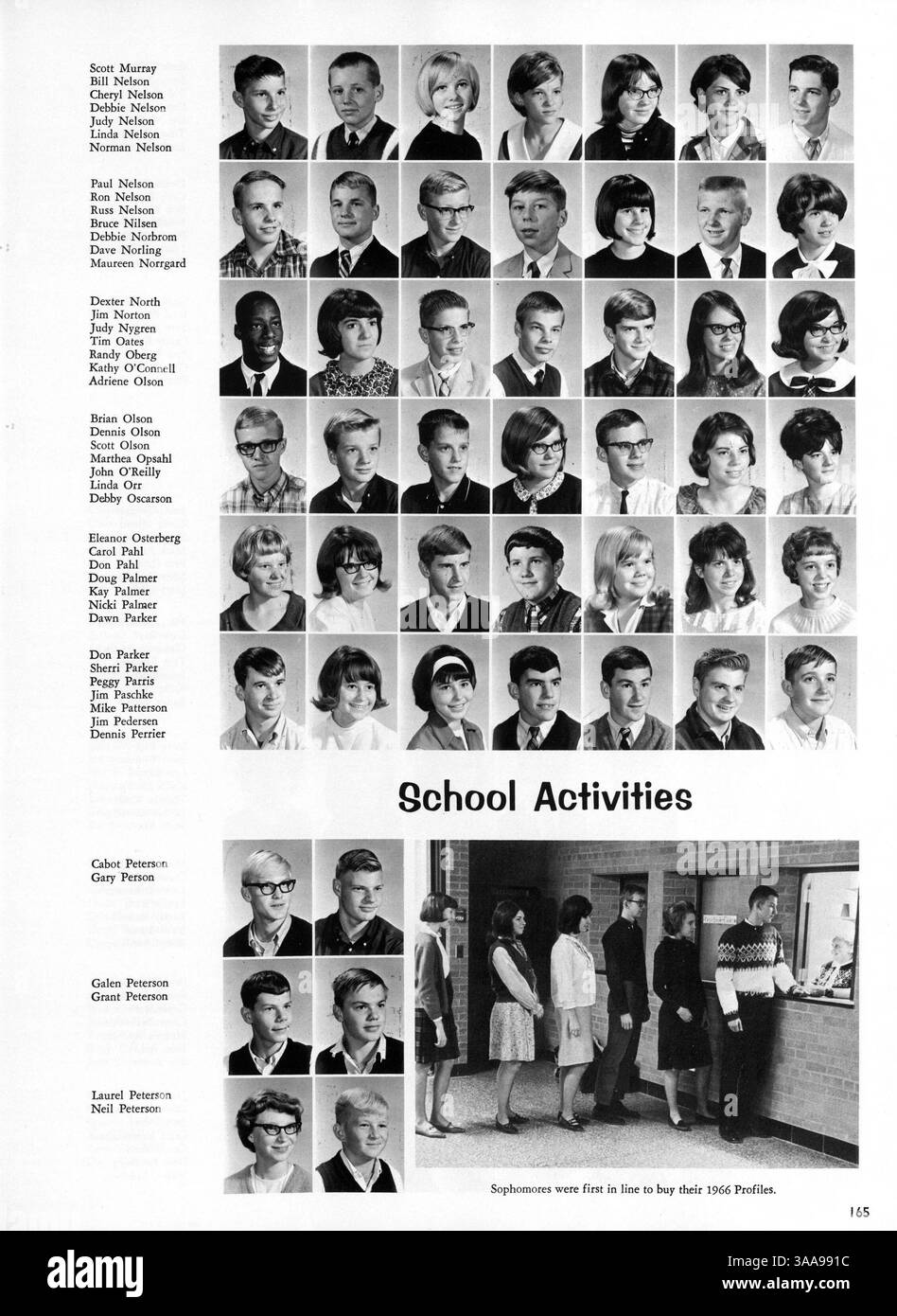 This high school yearbook from 1966 captures key events, student and teacher profiles, athletic ...
