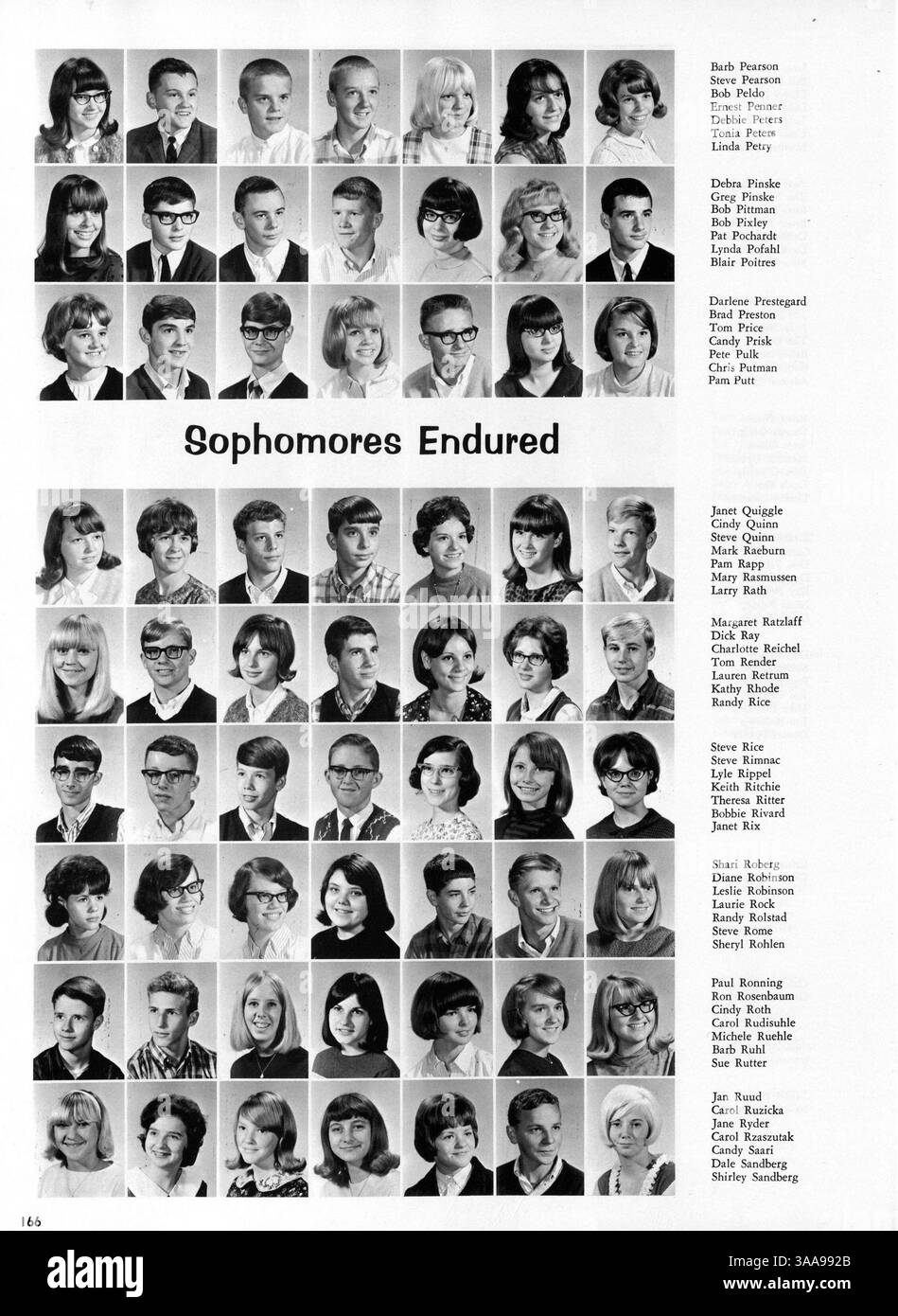 The 1966 kennedy high yearbook highlights student and teacher profiles ...