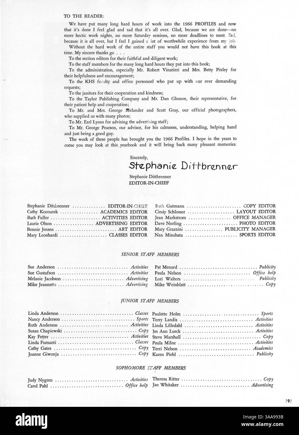 This Kennedy High Yearbook from 1966 documents the events of the 1965 ...