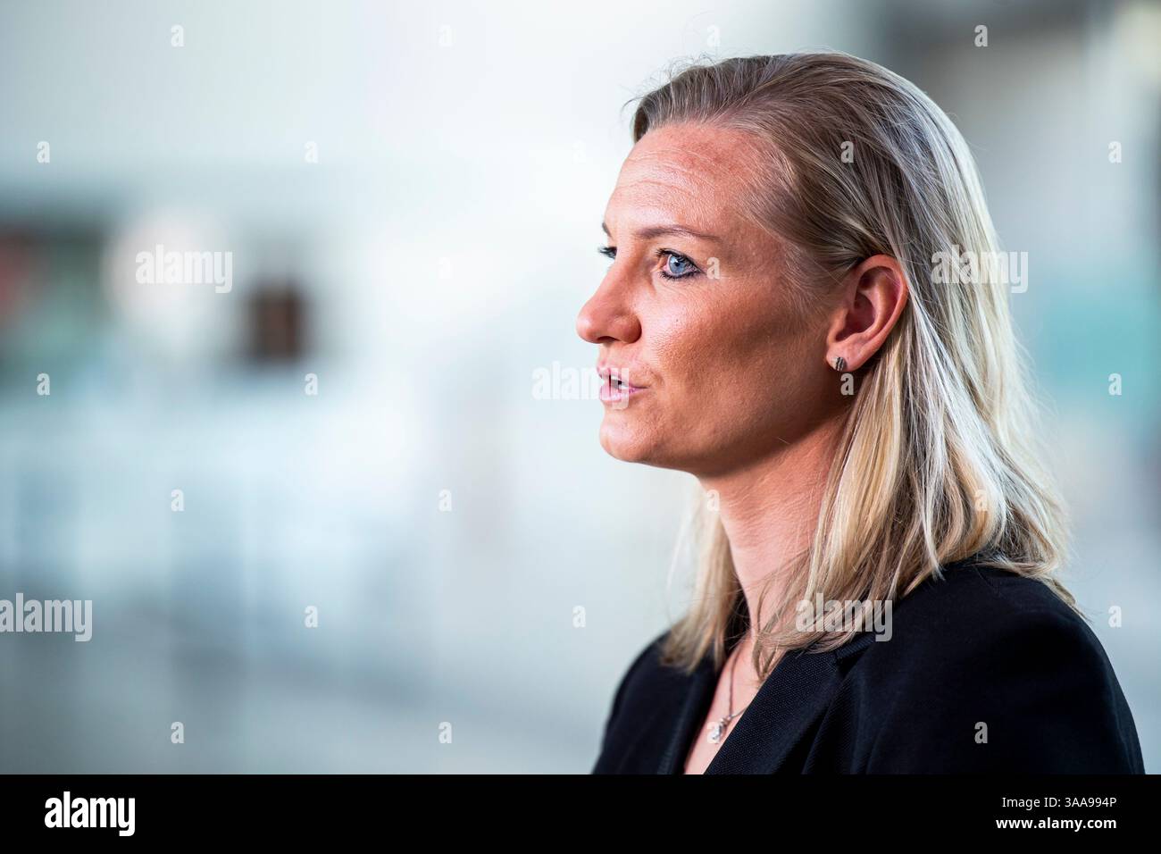Wolfsburg, Germany. 31st Mar, 2025. Alexandra Popp, soccer player at ...