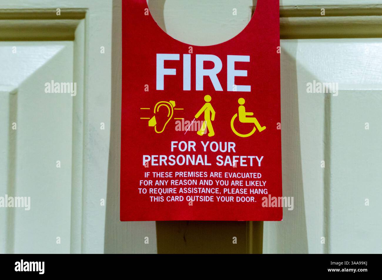 Hang card outside door hi-res stock photography and images - Alamy