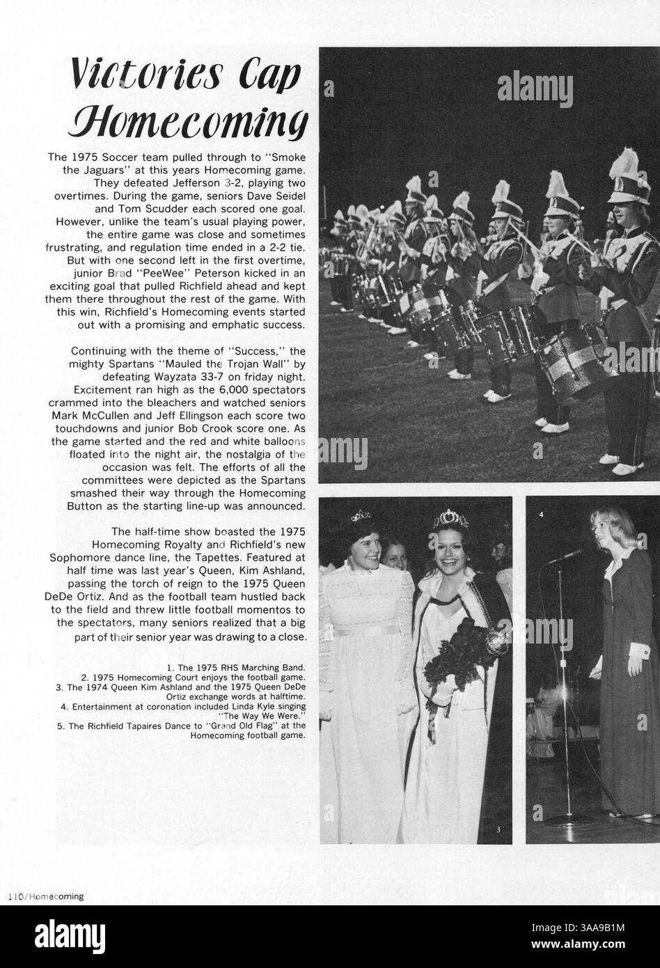 This yearbook from Richfield High School in 1976 highlights student ...
