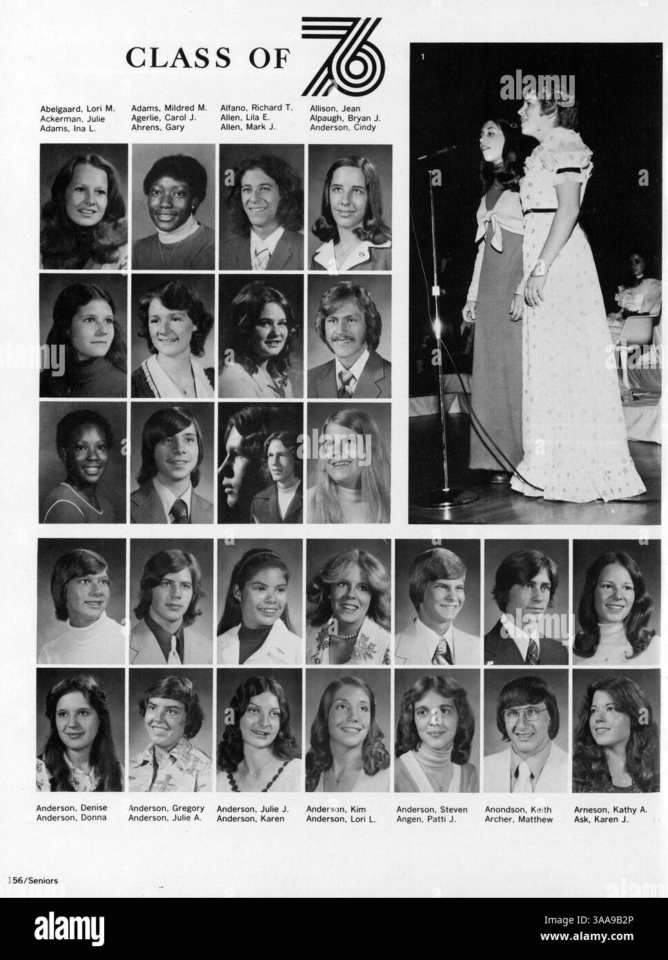 The 1976 Richfield High School yearbook, 'Seventy Six Aurean ...
