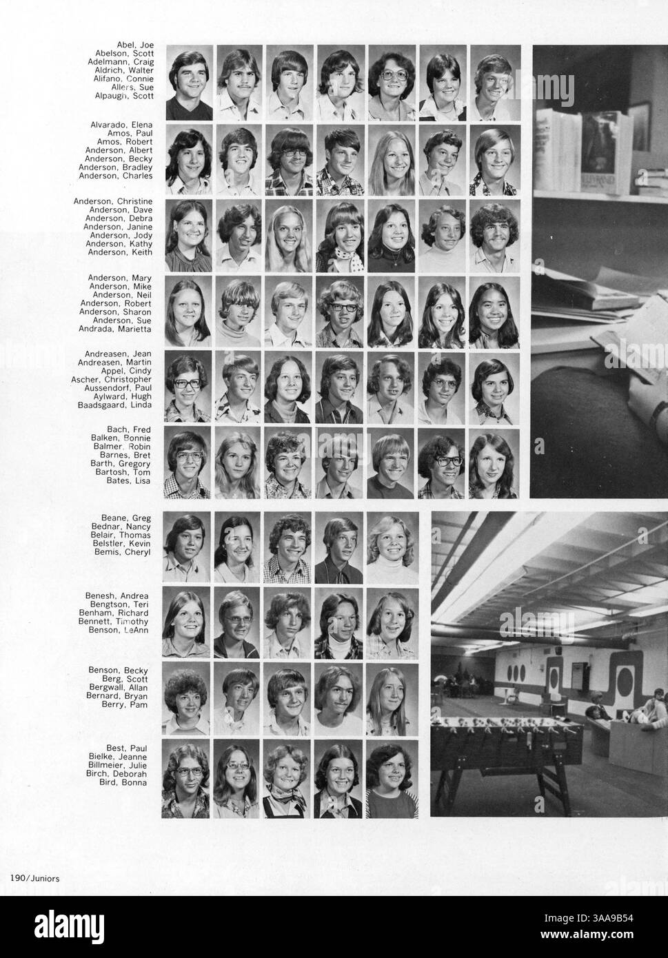 The 1976 'Seventy Six Aurean' yearbook reflects on the experiences of ...