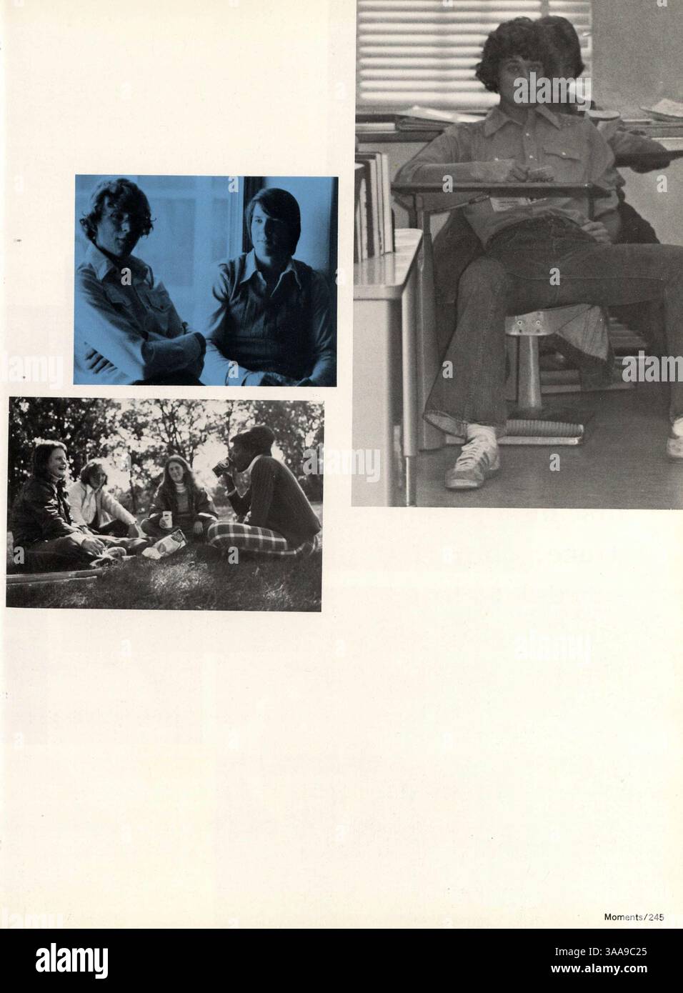 Yearbook from richfield high school highlights the schools major events ...