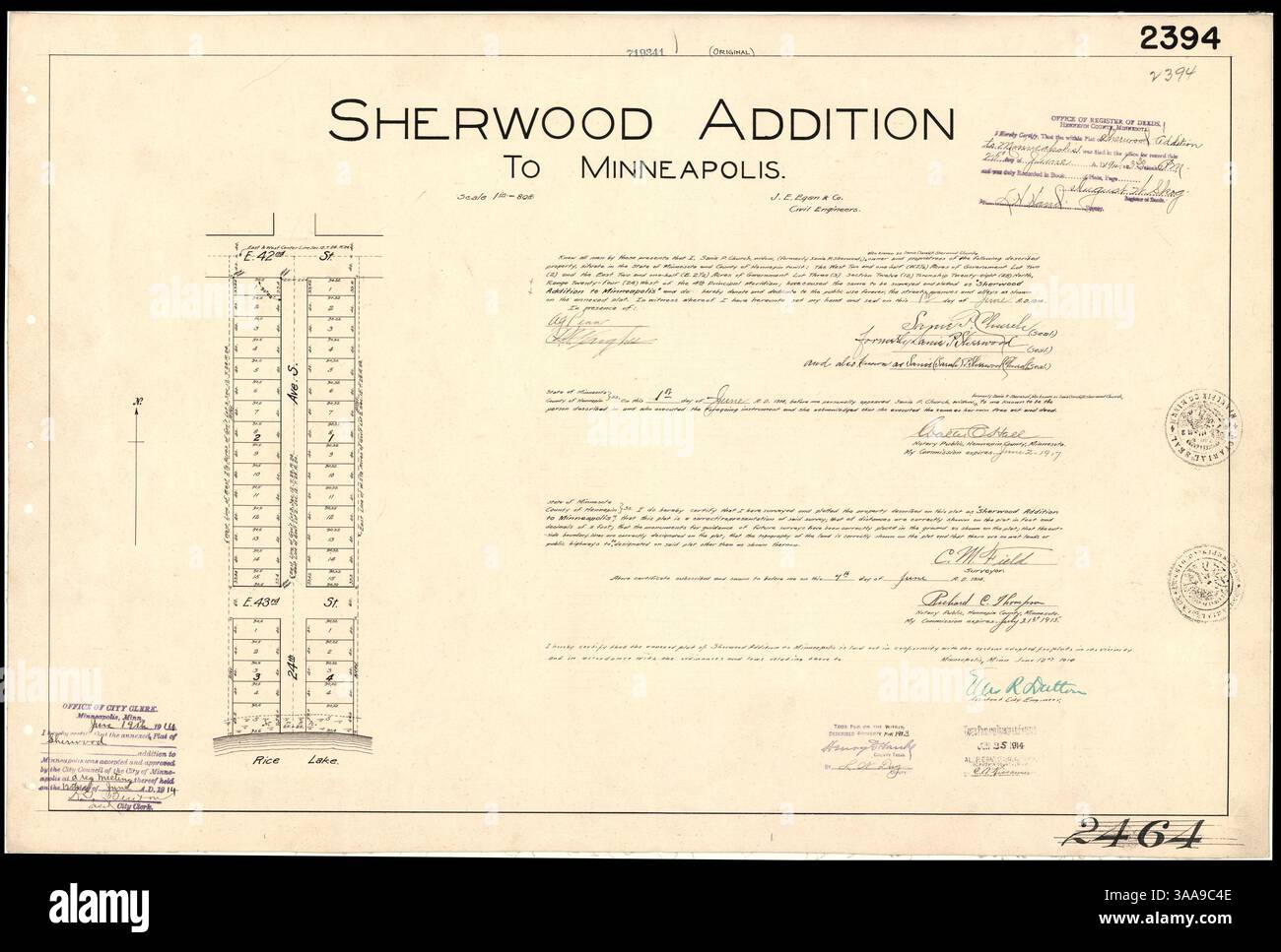 Sherwood Addition is a historic neighborhood added to Minneapolis ...