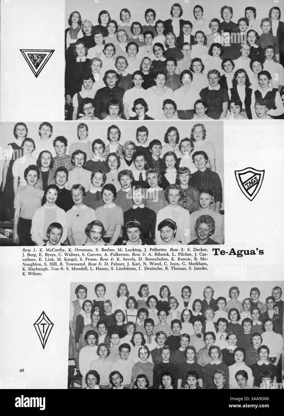 This 1957 edition of the 'Hesperian' Yearbook from West High School ...