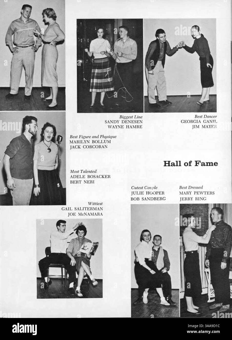 The 1957 'Hesperian' Yearbook of West High School highlights ...