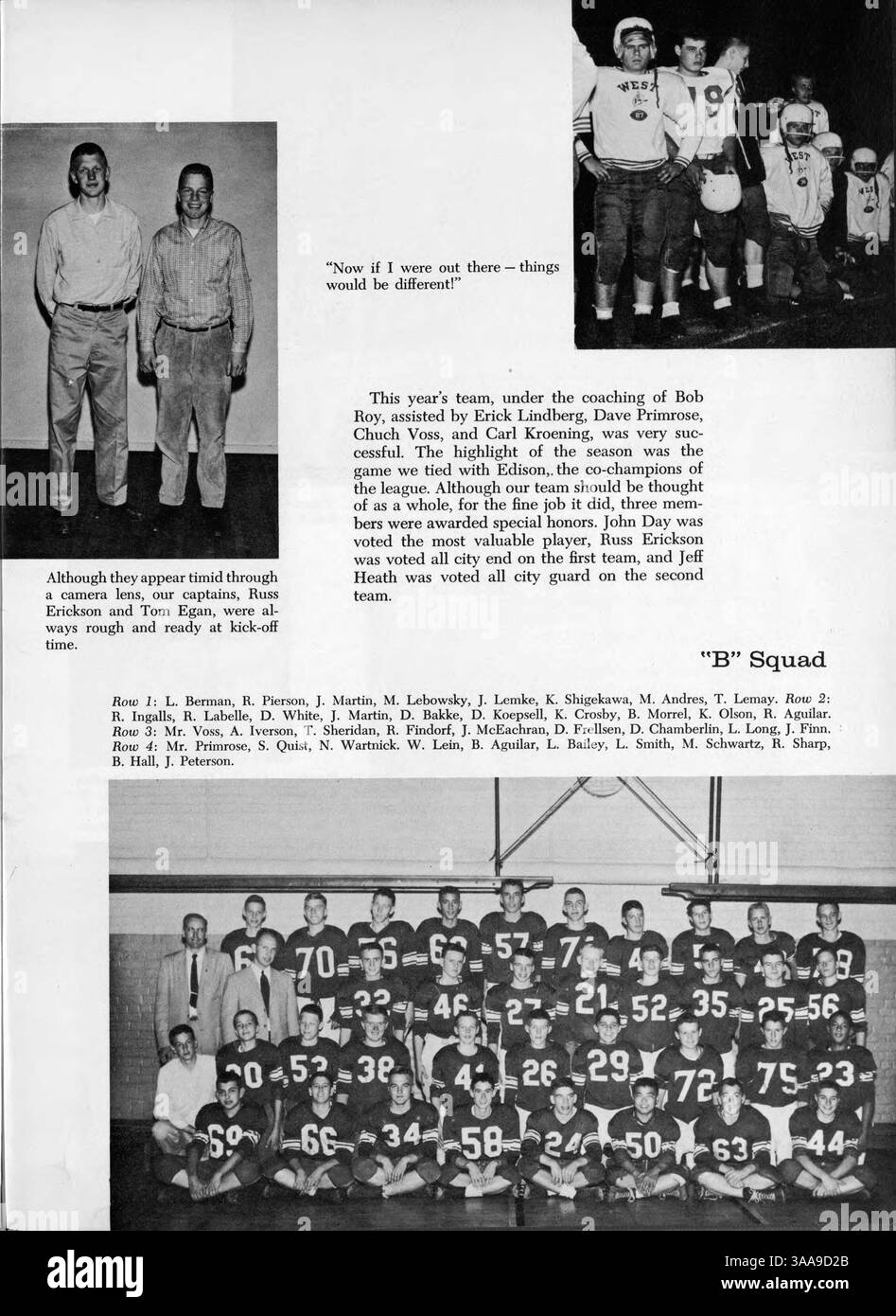 This edition of the 'Hesperian' Yearbook from 1957 highlights the ...
