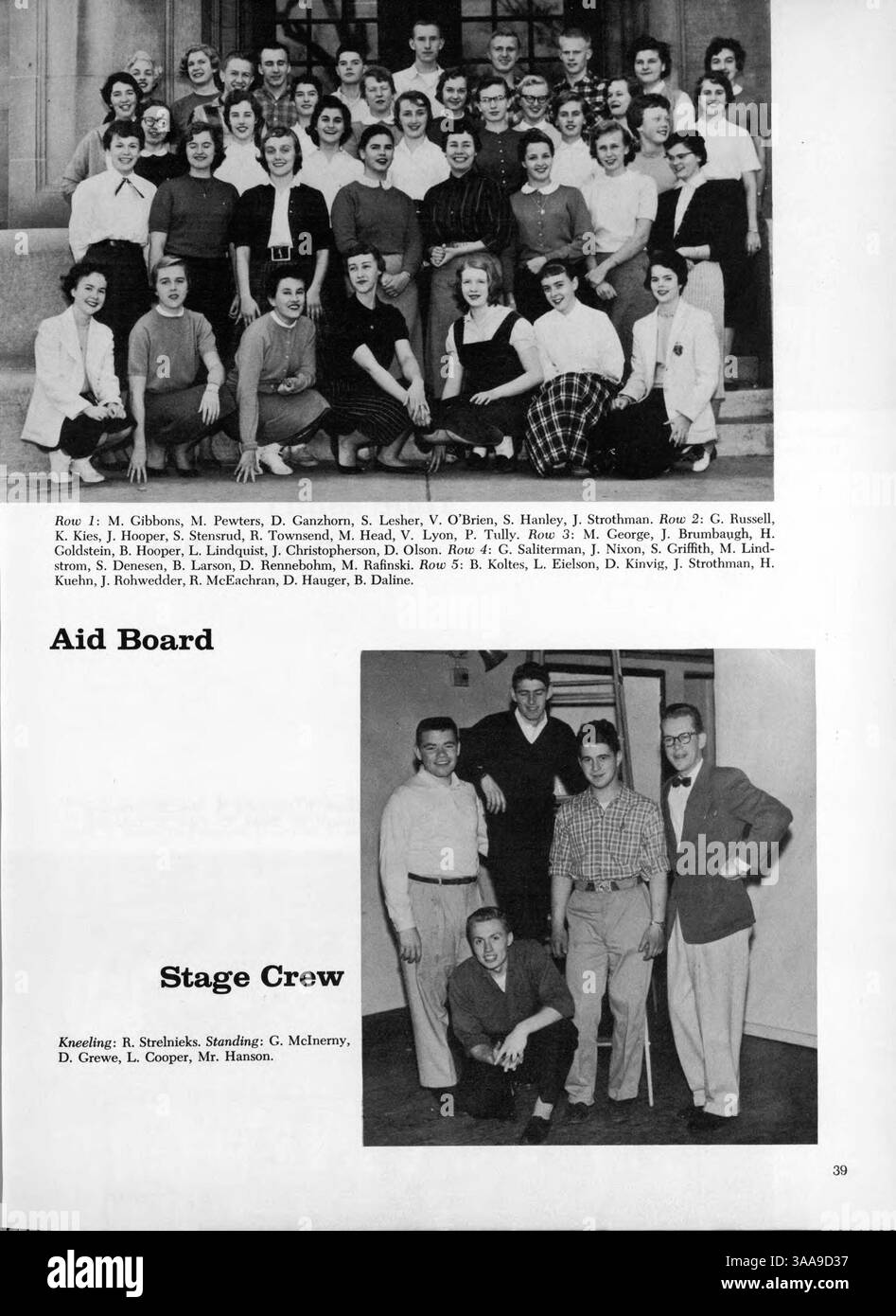 The 1957 'Hesperian' Yearbook from West High School showcases students ...