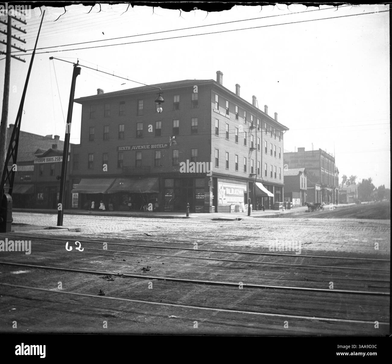 The Old Cataract House, built in 1857, was a historic building in the ...