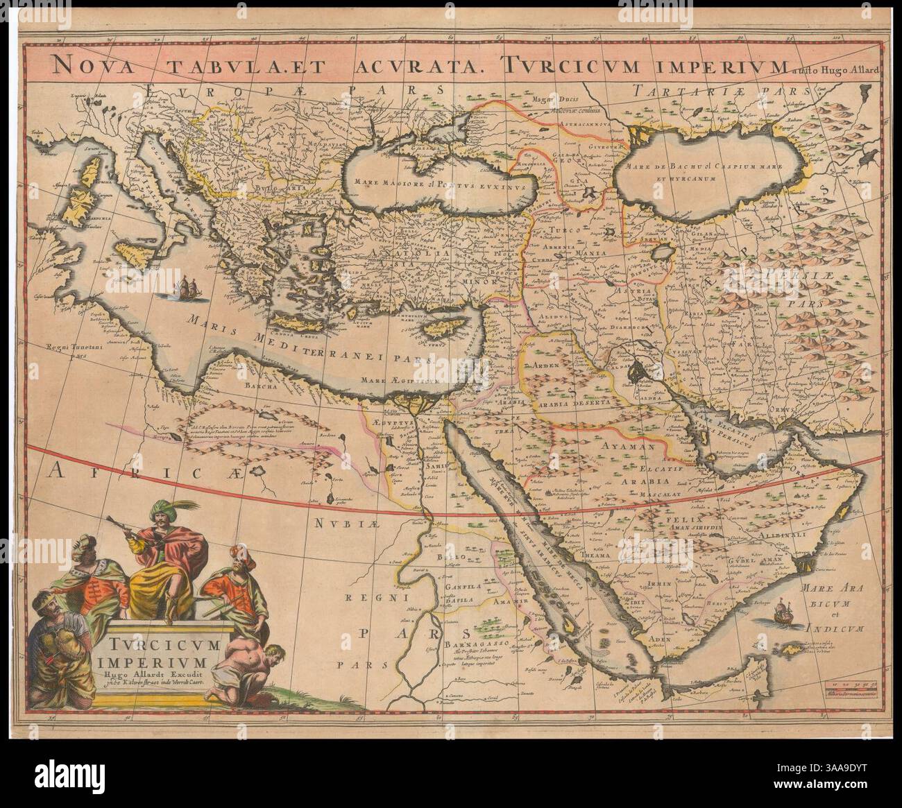 Huych Allard, Turcicum Imperium Stock Photo - Alamy