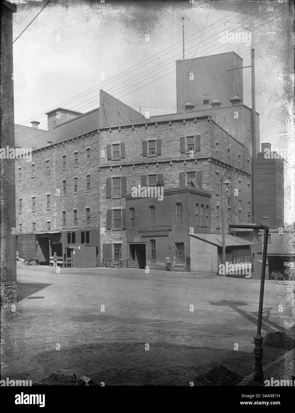 The Cataract Flour Mill, built in 1858 by Eastman and Gibson, was the ...