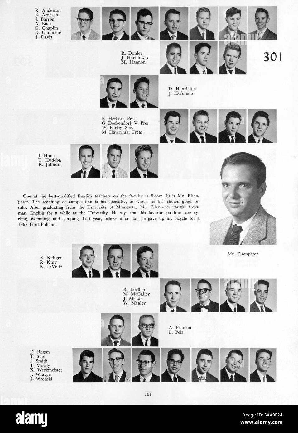This high school yearbook, Delta 1963, captures the major events of the ...