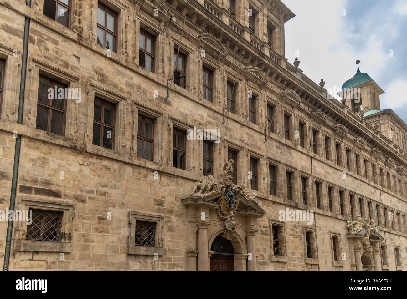 Nuremberg, Germany. Nuremberg City Hall Nurnberger Rathaus is a city ...