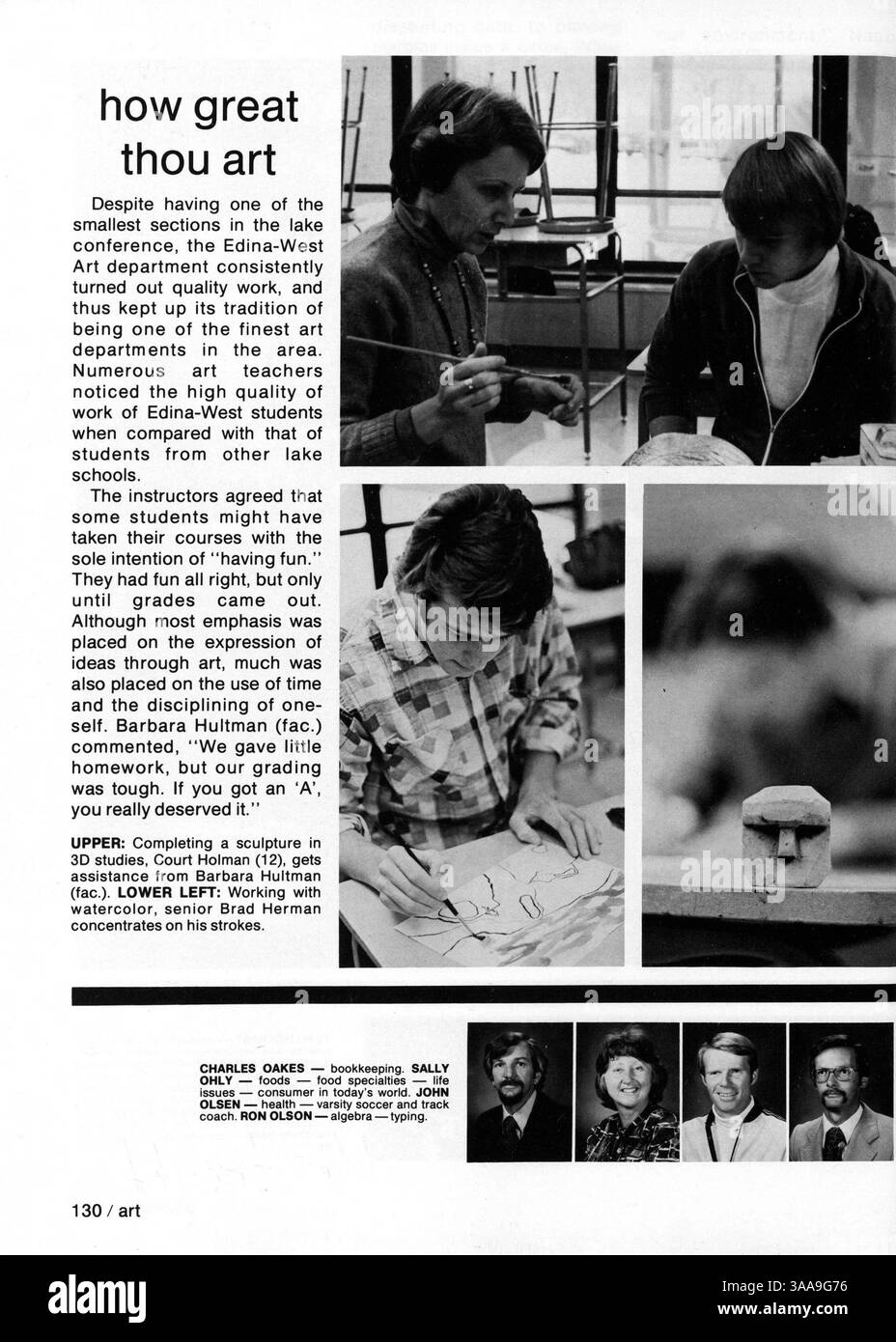 Other major events from the 1978 1979 school year hi-res stock ...