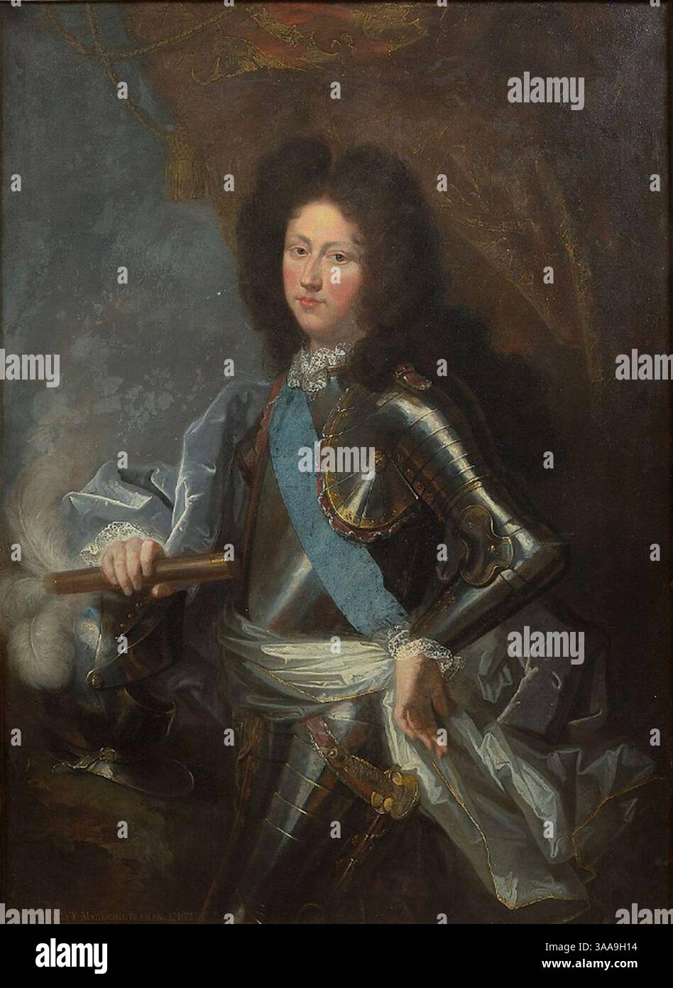 Hyacinthe Rigaud - Portrait of a prince of the royal family, formerly ...