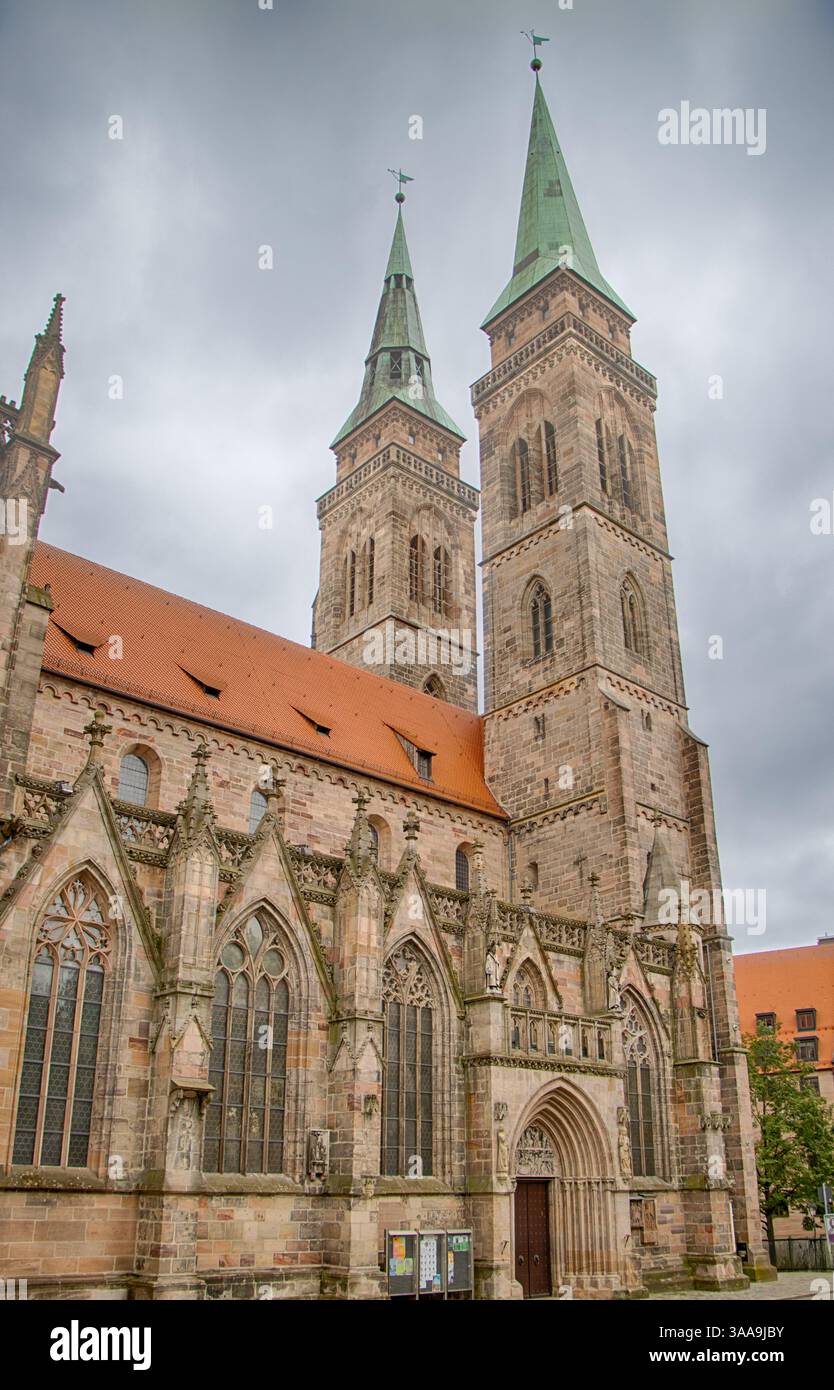 Nuremberg, Germany. St. Sebald's Church (Sebalduskirche) - the oldest ...