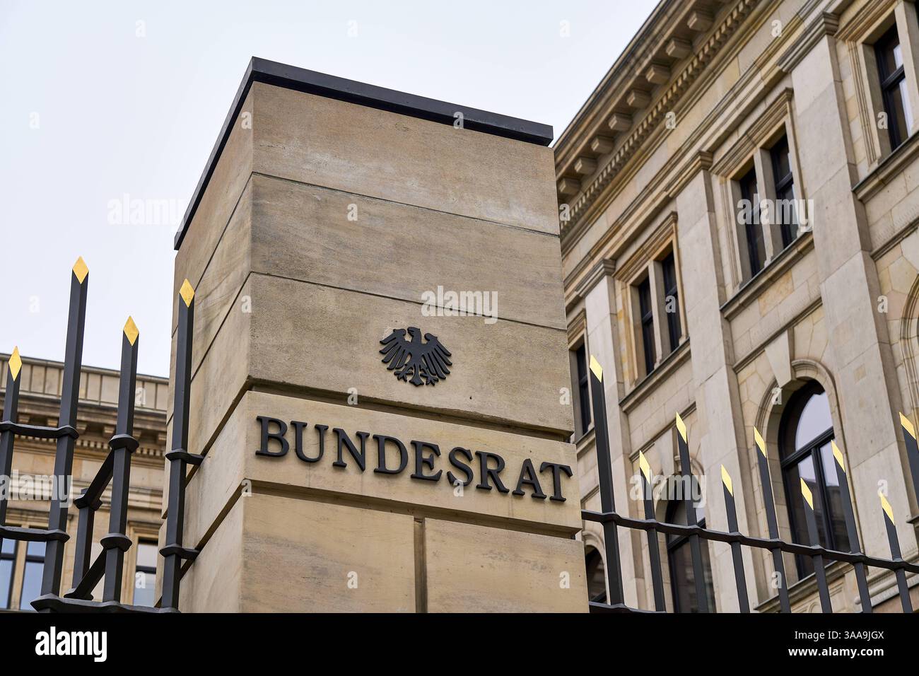 Berlin, Germany - March 27, 2025: View of the historic Bundesrat ...