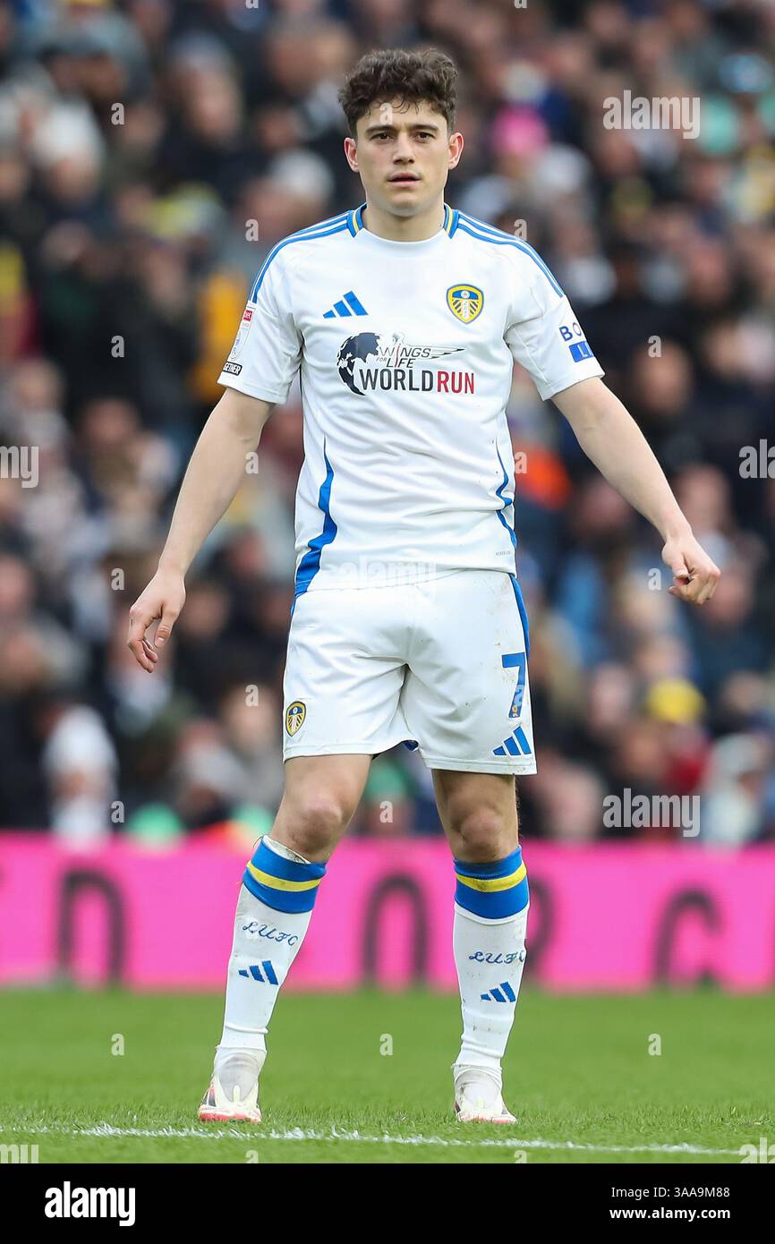 Daniel James of Leeds United during the Leeds United FC v Swansea City ...