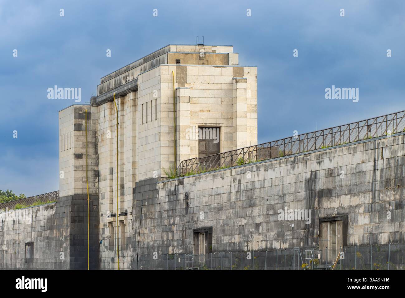 Nuremberg, Bavaria, Germany - 08 28 2022. Zeppelin field in the former ...