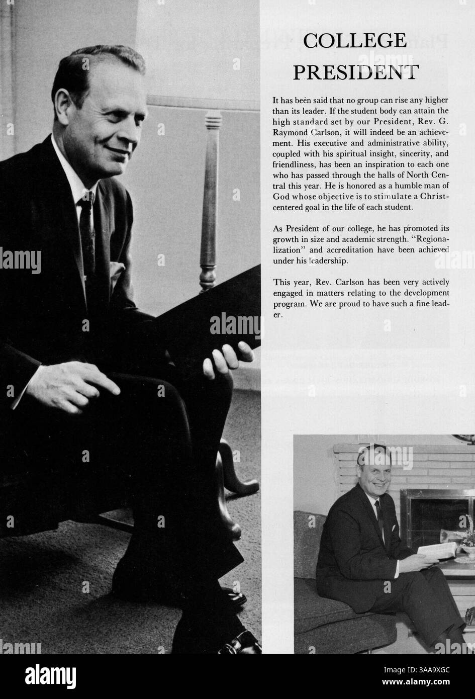 The 1967 yearbook from North Central Bible College captures student ...