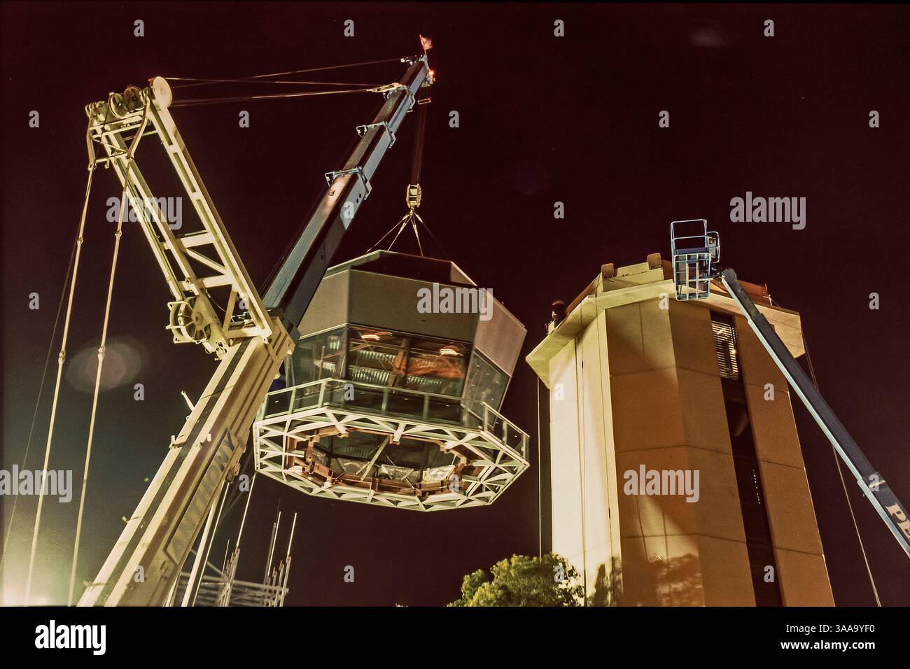 John Wayne Airport control tower construction. Taken at John Wayne ...