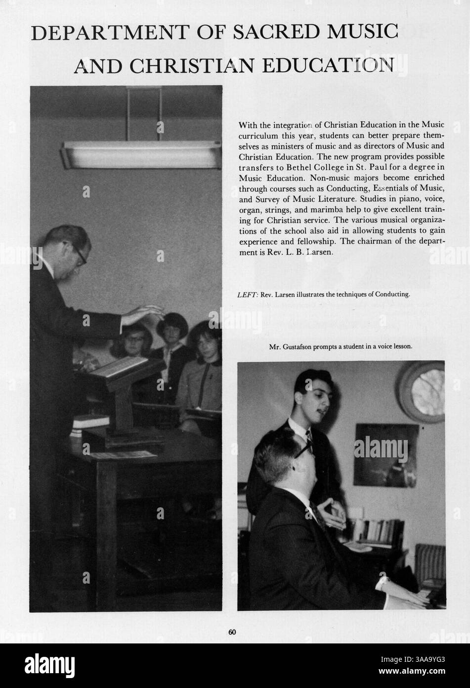 The 1967 yearbook from North Central Bible College offers a historical ...