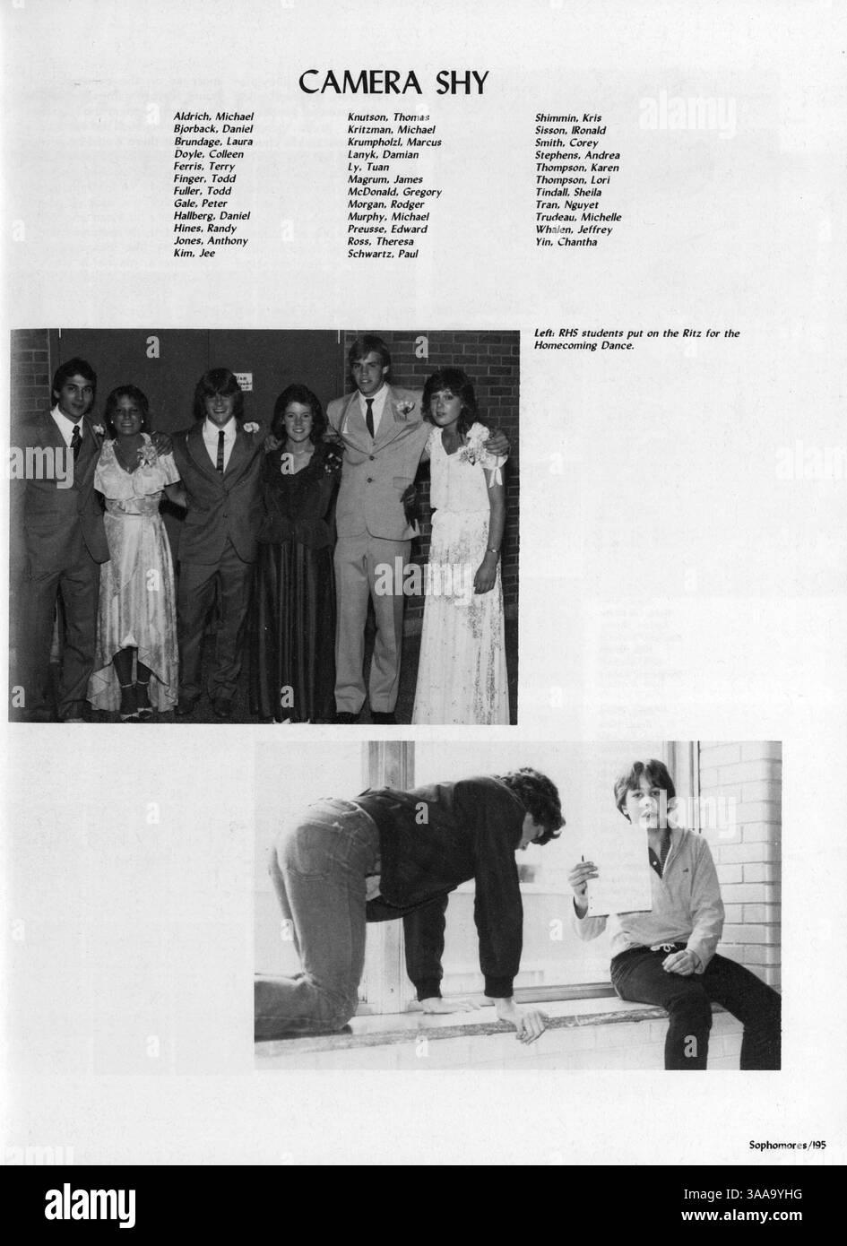 This 1984 edition of the Aurean yearbook from Richfield High School ...