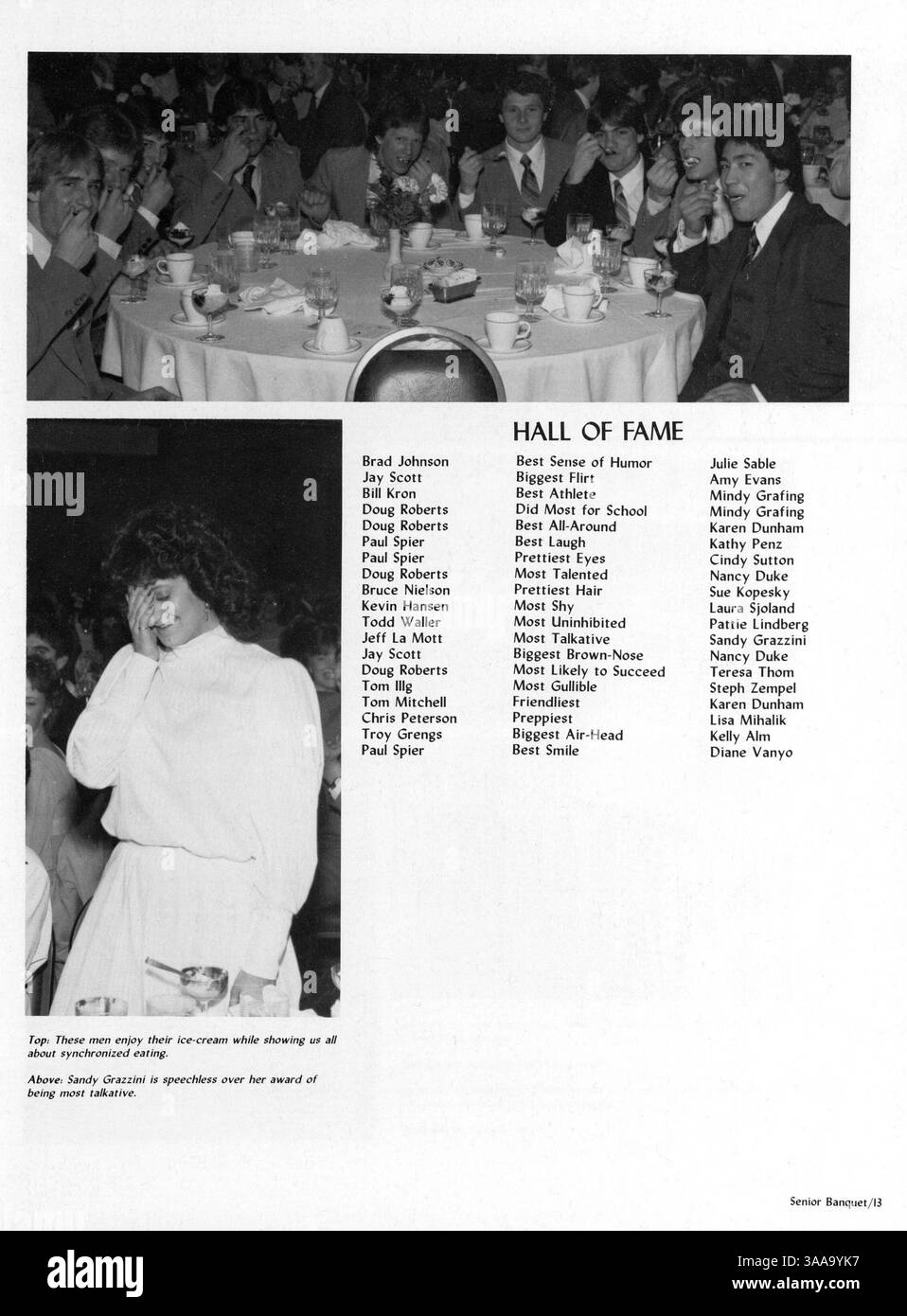 This 1984 yearbook, Aurean, from Richfield High School documents ...